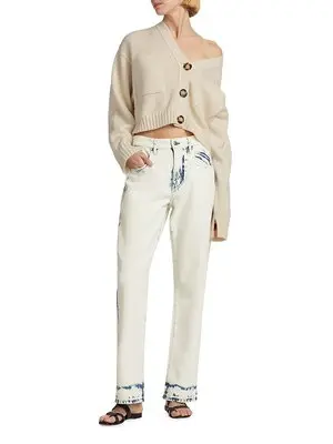 Proenza Schouler Sofia Cashmere Cardigan - Ivory
