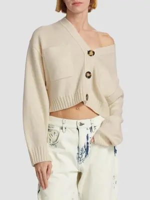Proenza Schouler Sofia Cashmere Cardigan - Ivory