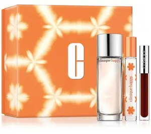 CLINIQUE Perfectly Happy Fragrance + Lip Gloss Et