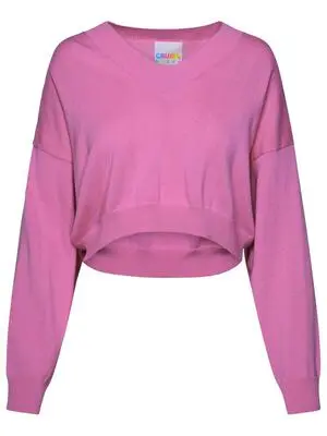 COLORUSH Cashmere Blend Sweater - Pink