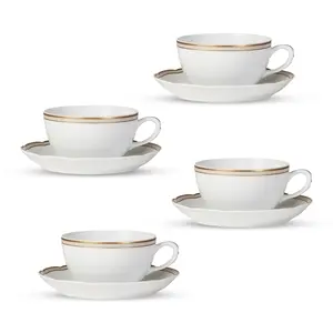 Bernardaud Pompadour Tea Cup And Saucer