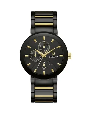 Bulova Modern Futuro 40mm Watch - Black/two-tone
