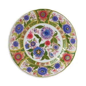 ROYAL CROWN DERBY Kyoto Garden Accent Plate - Multi