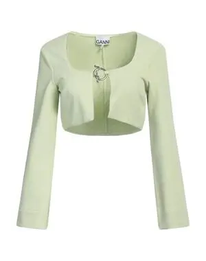 Ganni Long Sleeve Performance Tops For Women