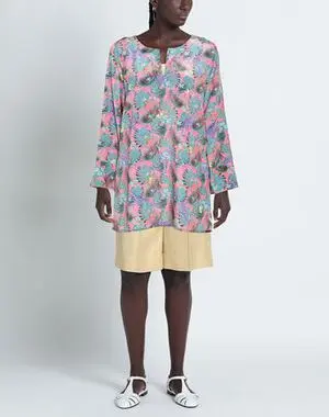 VERDISSIMA Floral Print Kaftan Top