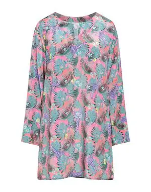 VERDISSIMA Floral Print Kaftan Top