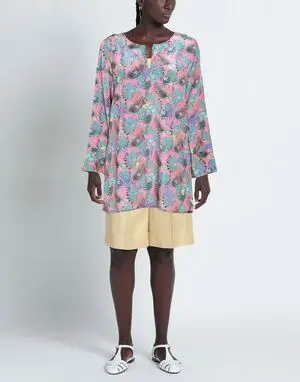 VERDISSIMA Floral Print Kaftan Top