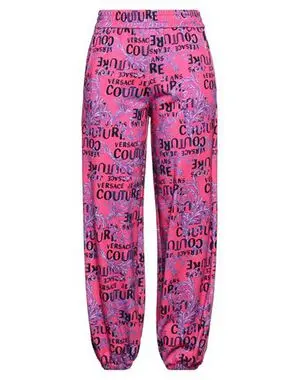 Versace VERSACE JEANS COUTURE Cotton Track Pants With Paisley Print Magenta