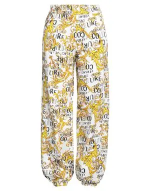 Versace Cotton Track Pants With Paisley Print