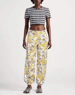 Versace Cotton Track Pants With Paisley Print