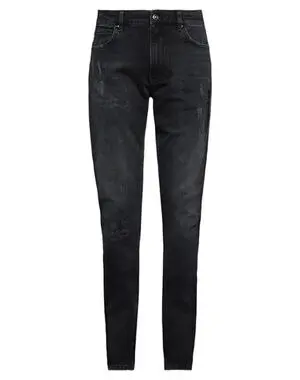 Just Cavalli Jeans Size Cotton, Elastane - Black