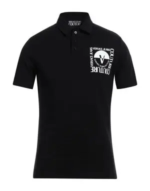 Versace Polo Shirt Size Cotton, Elastane