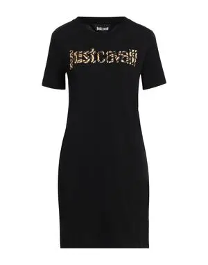 Just Cavalli Mini T-shirt Dress - Black
