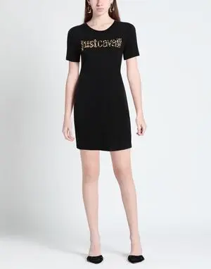 Just Cavalli Mini T-shirt Dress - Black