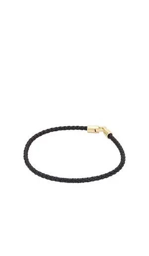 Miansai Cruz Leather Bracelet - Black