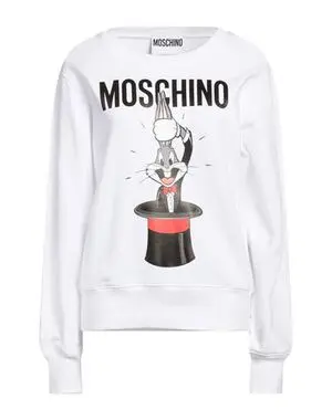 Moschino Couture Sweatshirt Size Cotton - White