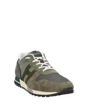 Hogan Military Leather Sneakers - Green