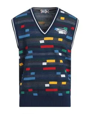 Missoni Sport Multicolor Sweater Navy