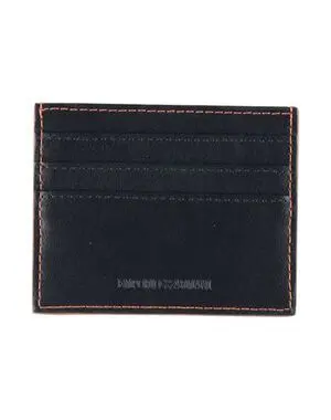 Emporio Armani Cardholder Cow Leather - Blue
