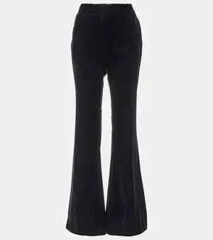 Nina Ricci Velvet Bootcut Trousers