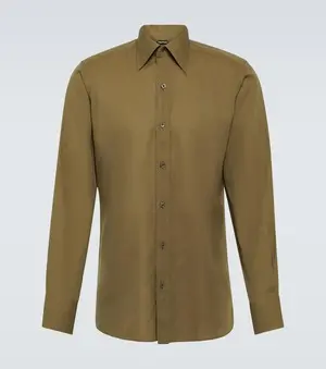 Men's Green Silk Shirts