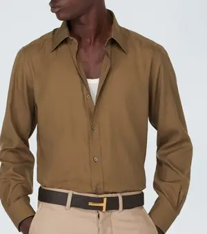 TOM FORD Silk Poplin Shirt
