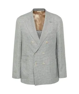 Men's Gray Linen Suits