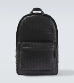 Bottega Veneta Intrecciato Leather Backpack
