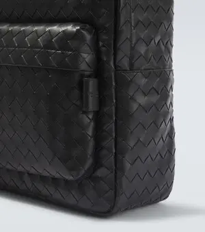 Bottega Veneta Intrecciato Leather Backpack