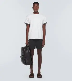 Bottega Veneta Intrecciato Leather Backpack - Brown