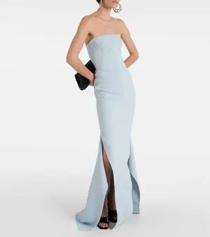 Maticevski Notorious Crêpe Bustier Gown