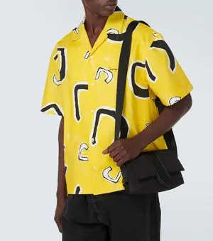 Jacquemus Jean Printed Cotton Bowling Shirt - Multicoloured