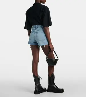 FRAME Le Brigette Denim Shorts