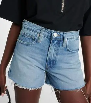 FRAME Le Brigette Denim Shorts