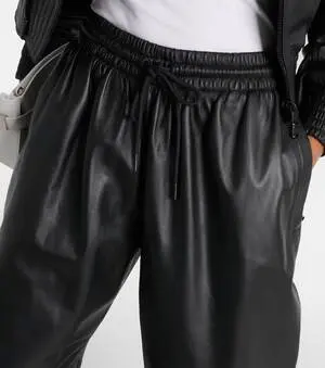 Wardrobe.NYC Leather Wide-leg Pants