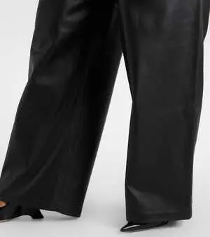 Wardrobe.NYC Leather Wide-leg Pants