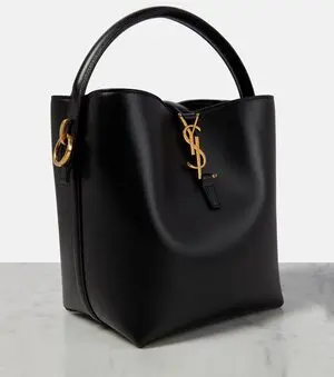 Saint Laurent Le 37 Small Bucket Bag - Black
