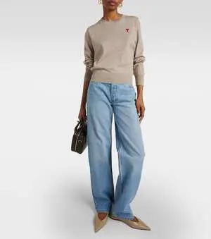 RE/DONE Mid-rise Straight Leg Jeans
