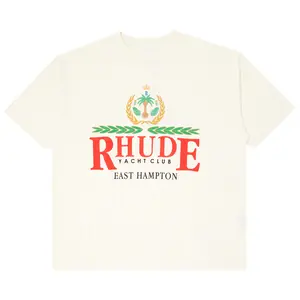 Rhude East Hampton Crest Tee - White
