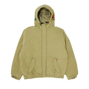 Supreme Needlepoint Hooded Jacket - Green