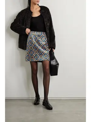 BODE Fitchberg Faux Shearling Jacket
