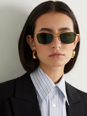 Bottega Veneta Square-frame Sunglasses