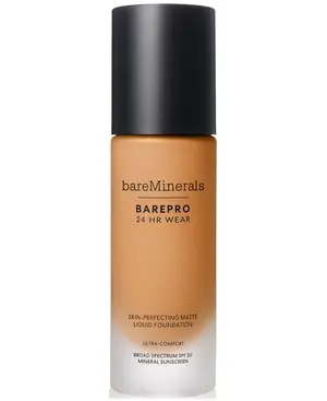 BareMinerals® Barepro 24hr Wear Matte Liquid Foundation Spf 20 - Medium Deep 40 Warm