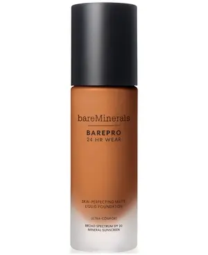 BAREMINERALS Barepro 24hr Wear Matte Liquid Foundation Spf 20 - Medium Deep 46 Warm