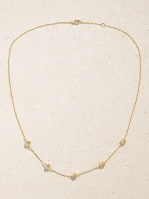 L’ATELIER NAWBAR Atoms The 5 Dots Diamond Necklace - Gold