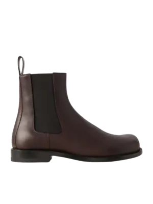 Loewe Campo Leather Chelsea Boots