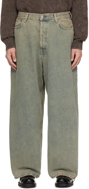 Acne Studios Acne Studios Blue 2023 Jeans - Buf Blue/beige