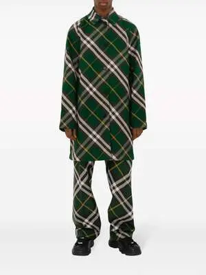 Burberry Reversible Check Car Coat