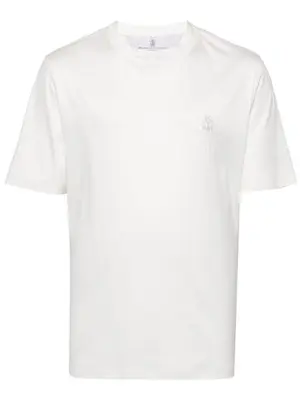 Brunello Cucinelli Logo-print Cotton T-shirt