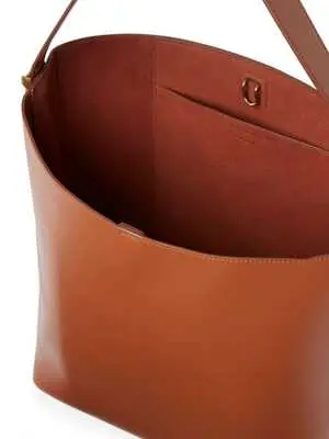 Stella McCartney Frayme Whipstitch Tote Bag - Brown